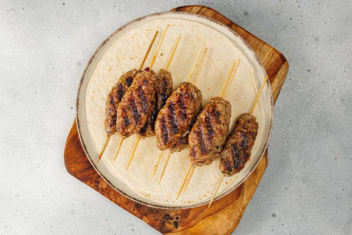 Lamb kofta kebabs