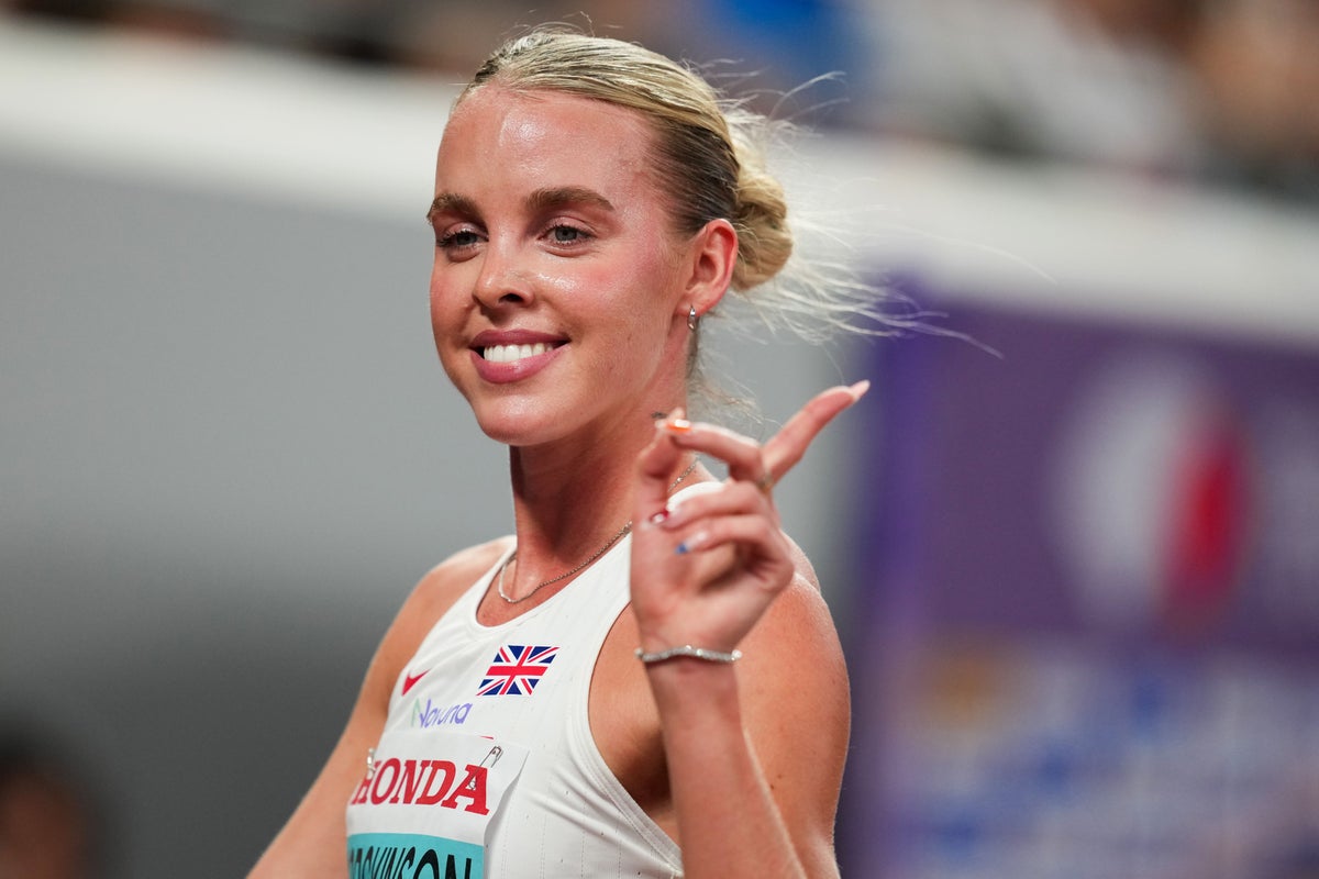 Keely Hodgkinson has sights set on world record at London Diamond League