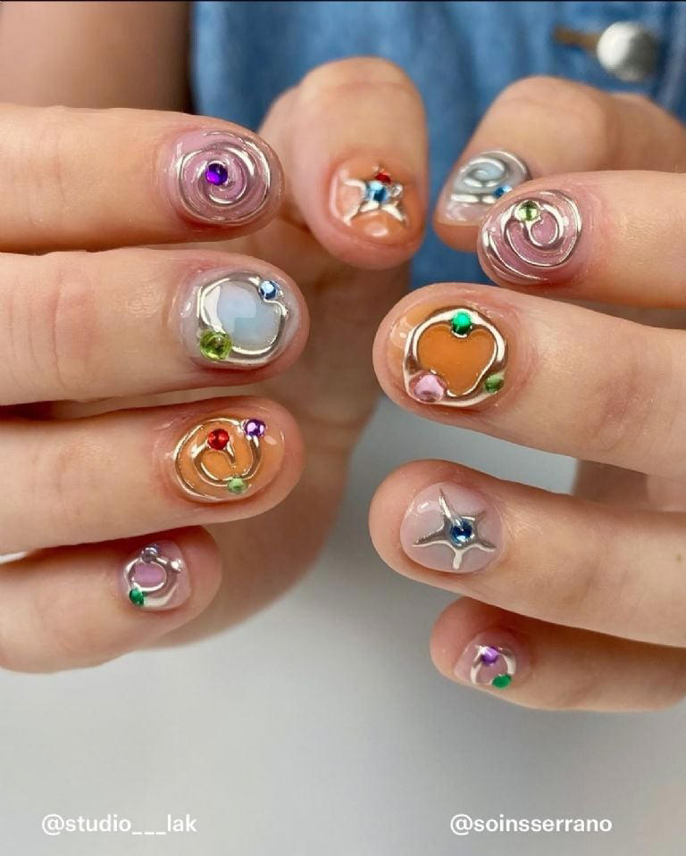 5 diseños de uñas cortas al estilo coreano que reinarán esta primavera 2026