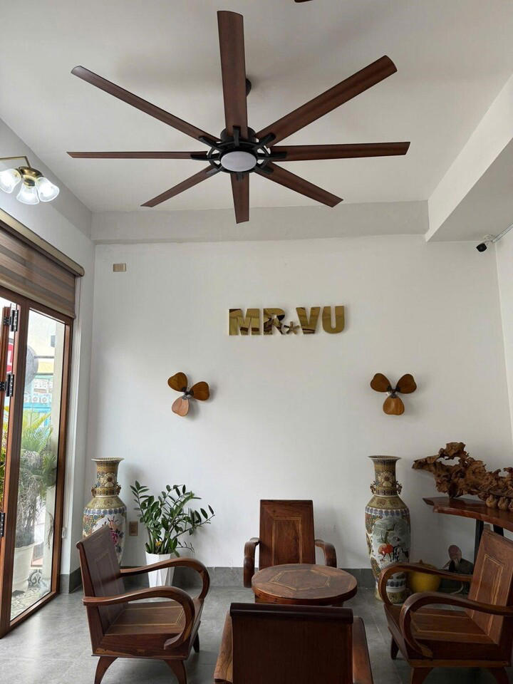 Quạt trần Mr. Vũ: Xu hướng nâng tầm không gian sống hiện đại