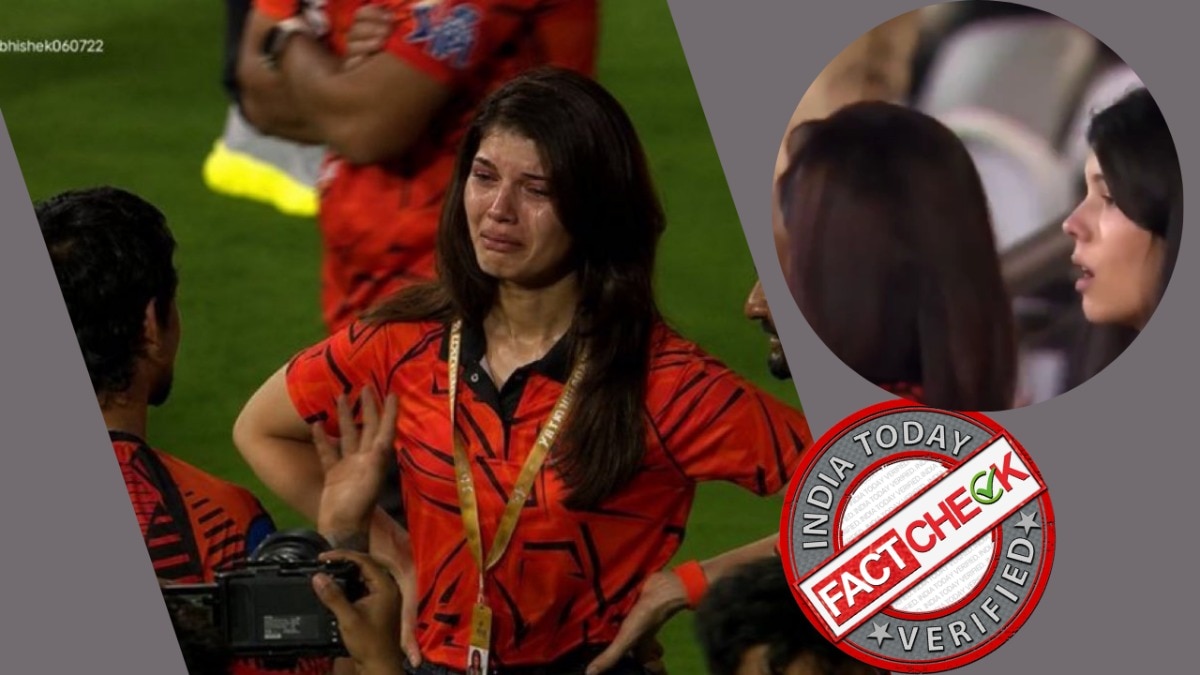 Fact check: Old, edited images viral as Sunrisers owner crying after ...