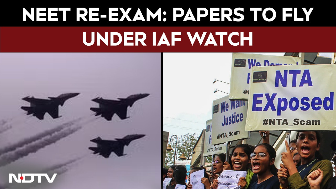 NEET re-exam news | NEET re-exam on 'war footing': Air Force option ...