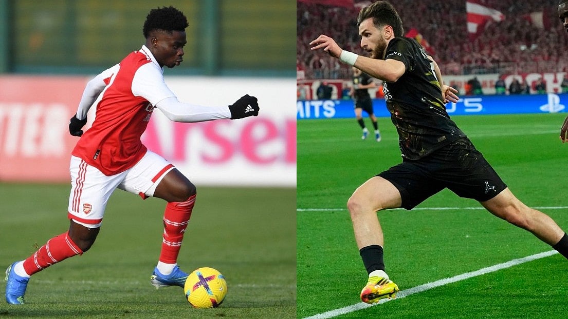 Wing kings Kvaratskhelia, Saka can decide Champions League final