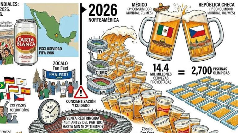 Cómo la FIFA cambió el negocio de la cerveza en los estadios a partir ...