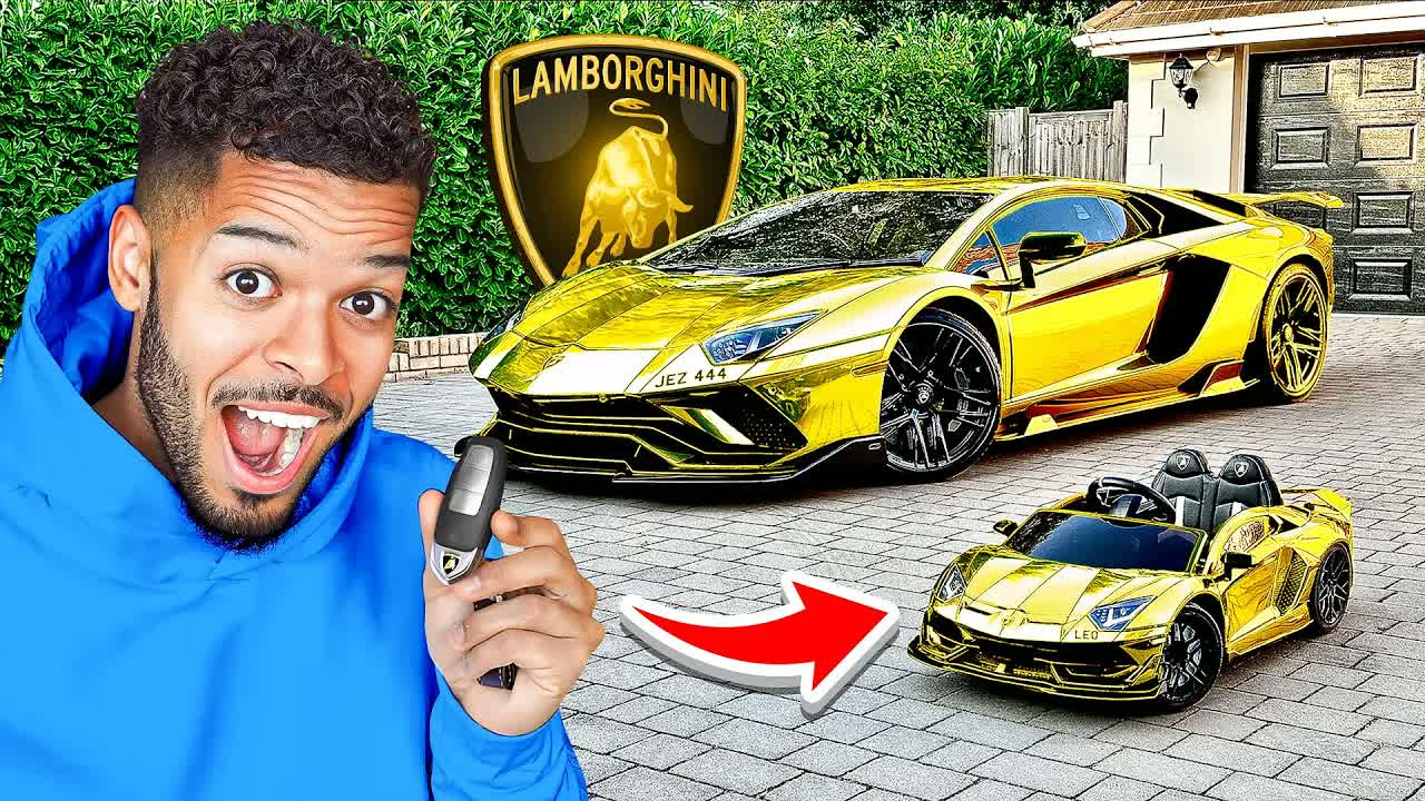 Building my son a mini Lamborghini!