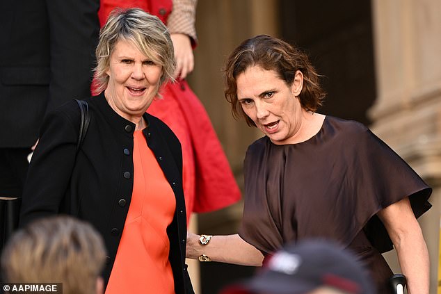 Gretel Killeen makes a rare public appearance at ABC presenter James ...