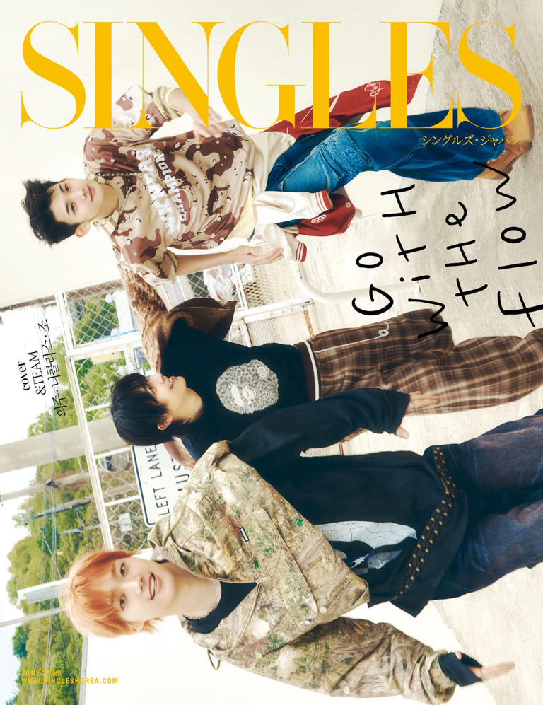 ＆TEAMのEJ・NICHOLAS・JO「SINGLESジャパン」6月号表紙に登場