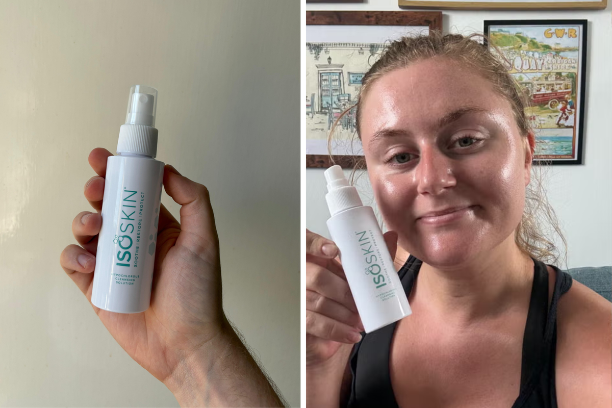 Isoclean’s acne spray keeps skin clear in heatwaves and gym sessions