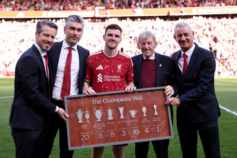Andy Robertson gifted signed Lewis Capaldi Buckfast bottle by Kenny ...