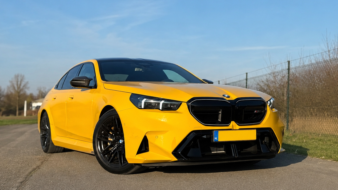 This BMW M5 G90 is brutally fast for its size