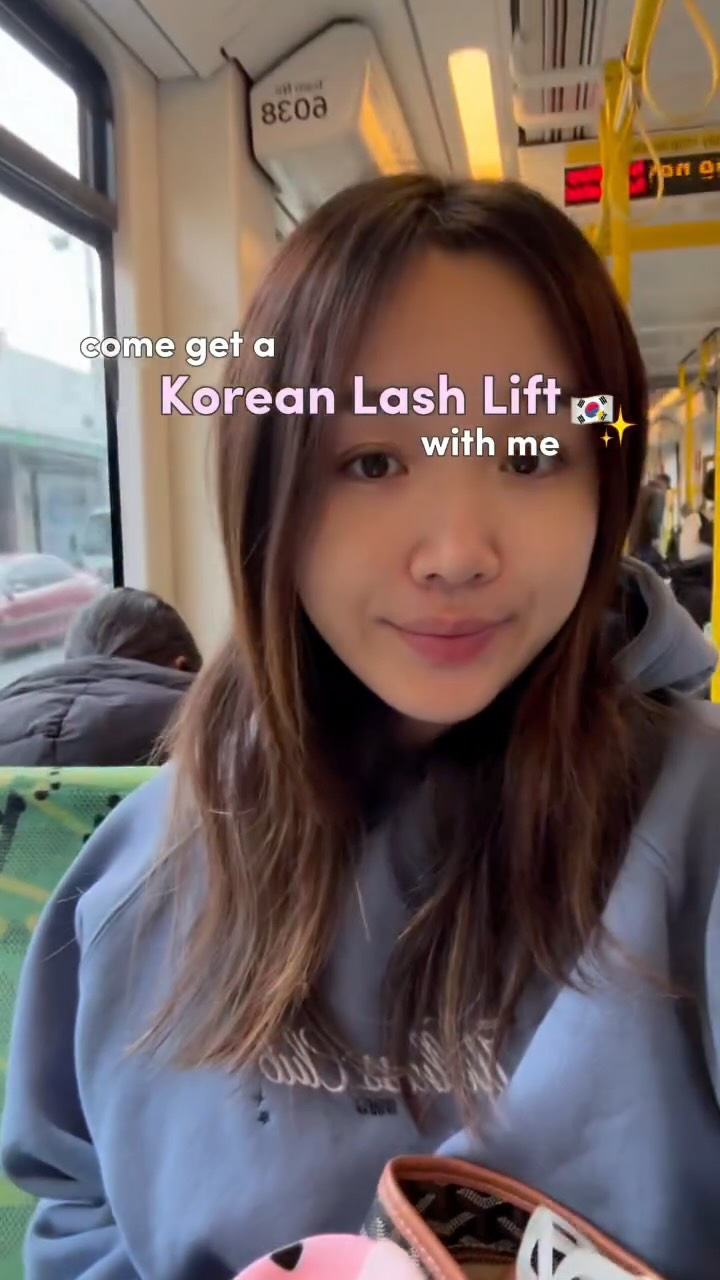 Try the Korean K-Lash lift and Botox for stunning lashes