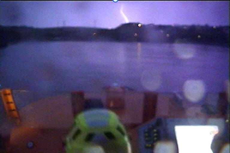Dramatic images show Anglesey RNLI rescue in 'truly biblical' lightning ...