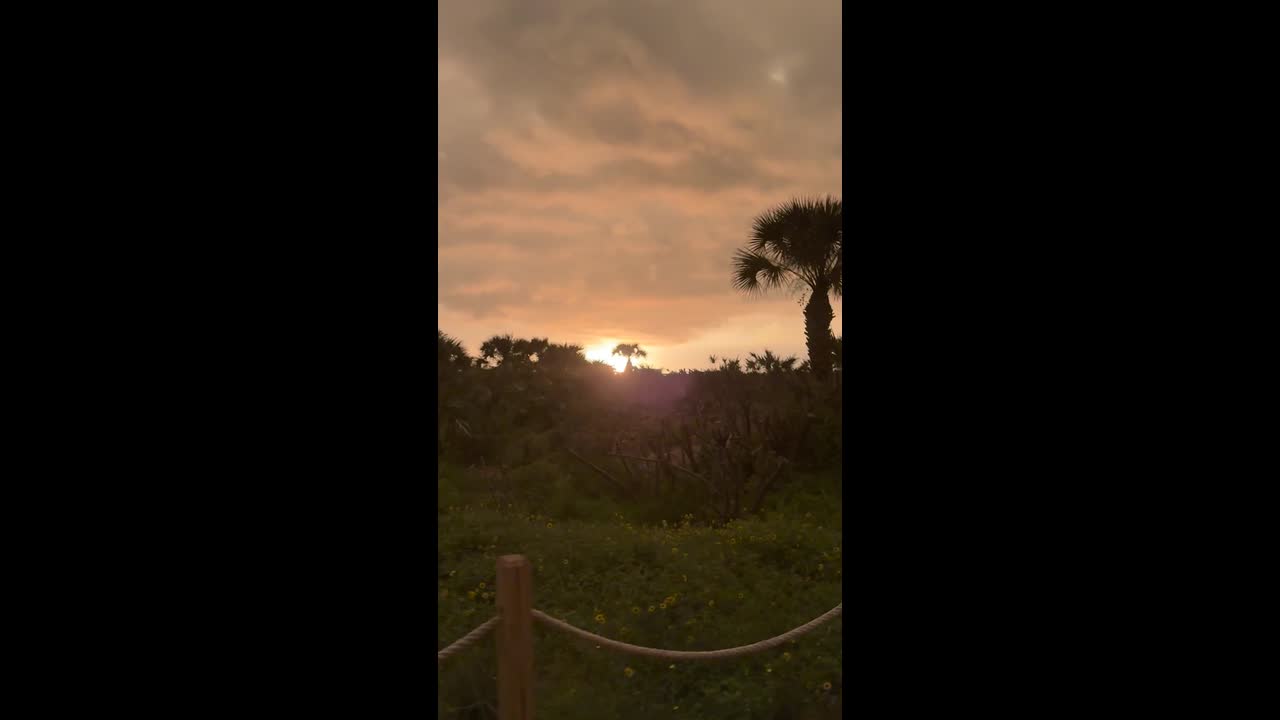 Huge flames light up Florida sky after Blue Origin rocket explodes