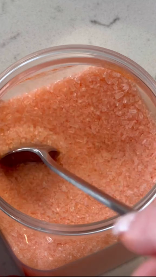 Refresh and revitalize your skin with peach body scrub