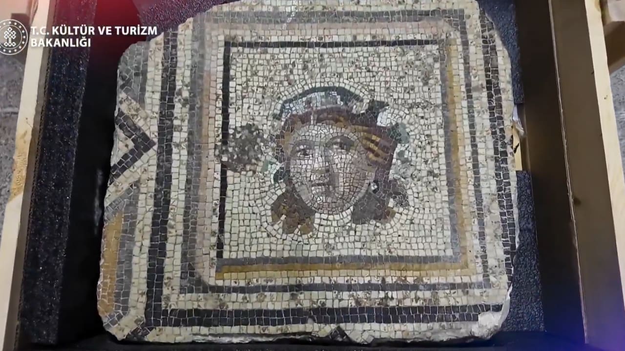 United States returns 13th missing piece of famed 'Gypsy Girl' mosaic ...