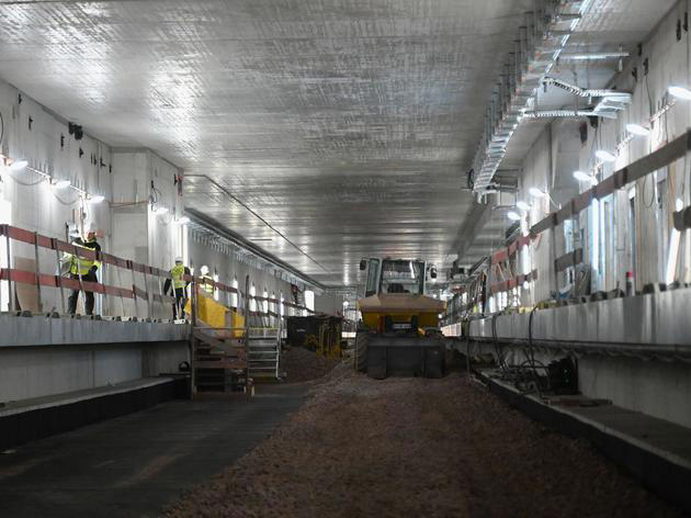 U4-Ausbau im Zeitplan - neuer 600-Meter-Tunnel fast fertig