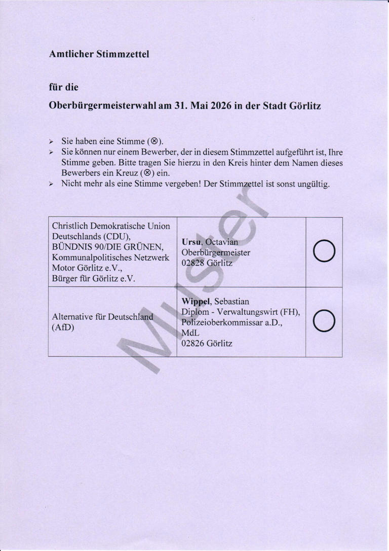 Octavian Ursu gewinnt OB-Wahl - der Liveticker zum Nachlesen