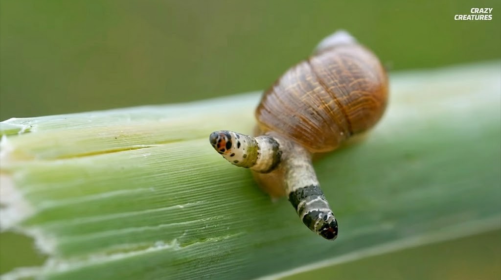 Watch what happens when a parasite turns snails into pulsating disco ...