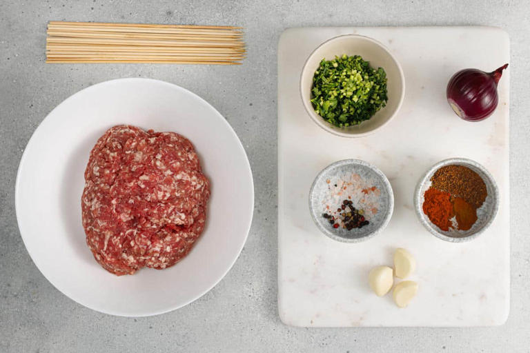 Lamb kofta kebabs