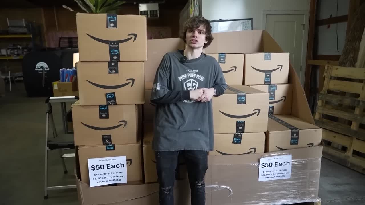 The biggest Amazon returns unboxing ever