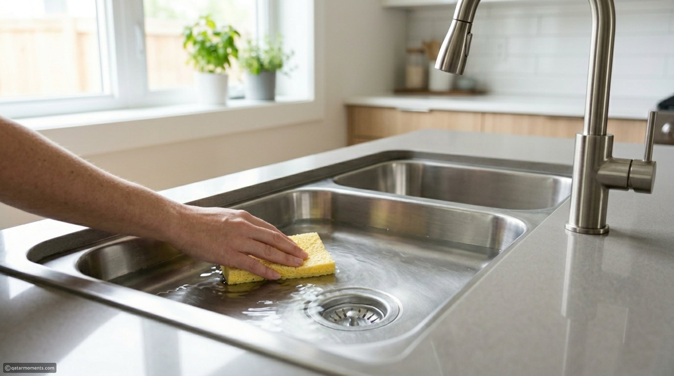 The right way to clean your kitchen sink drain so it never smells again