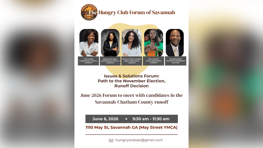 The Hungry Club Forum of Savannah to host multiple election runoff ...