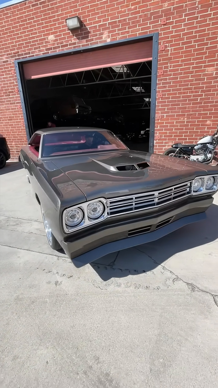 $1 million Plymouth Road Runner rolls out from garage