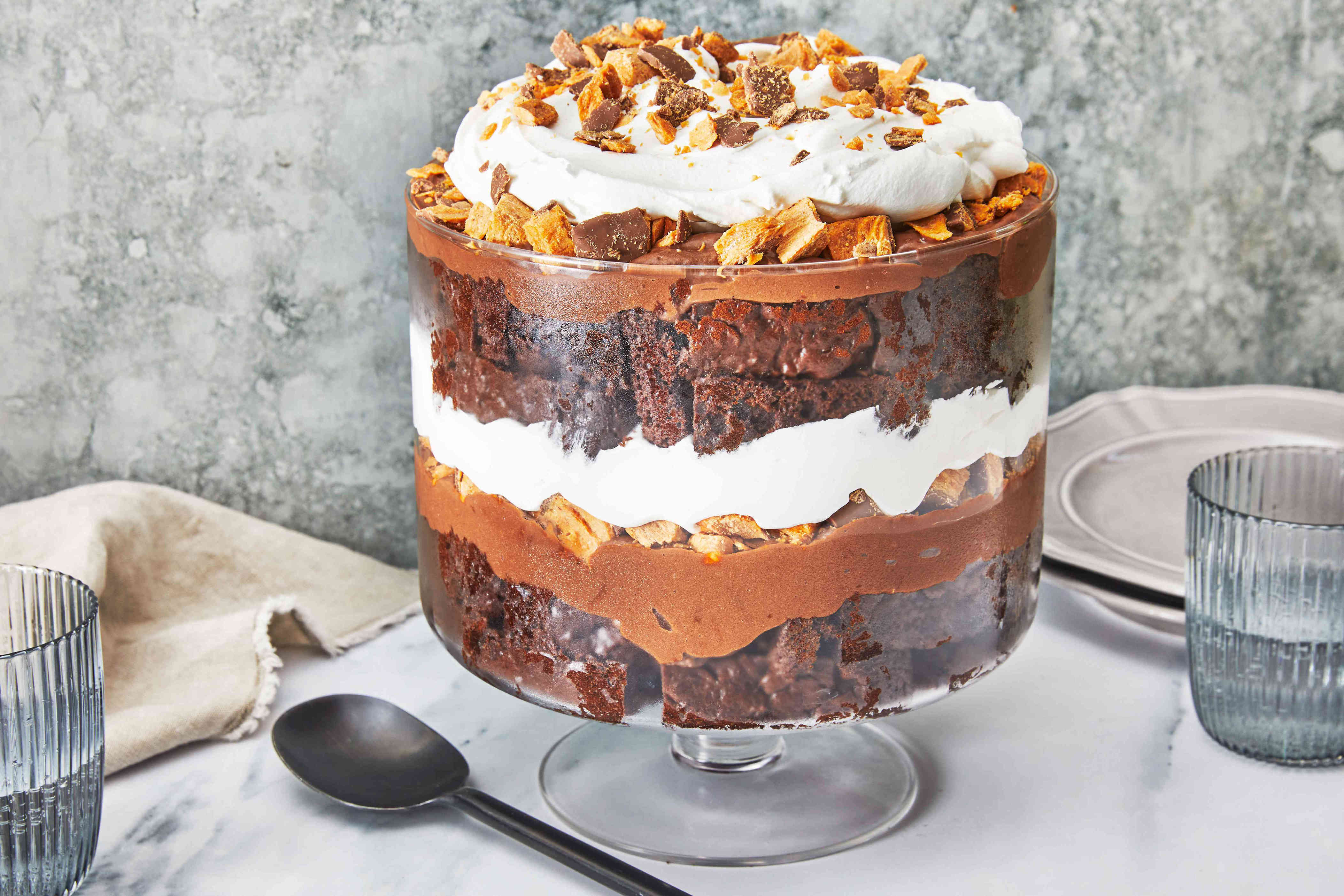 This 4-ingredient trifle is always the first dessert to disappear