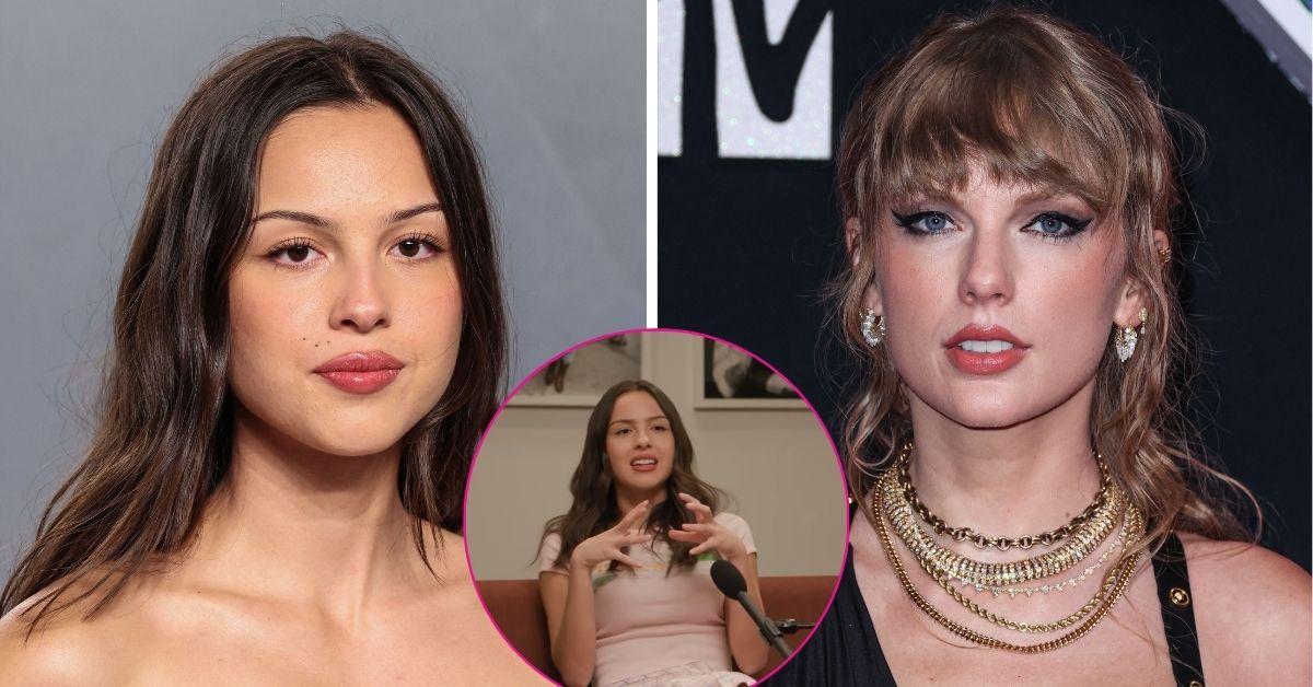 Olivia Rodrigo shrugs off rumors she's feuding with Taylor Swift: 'I ...