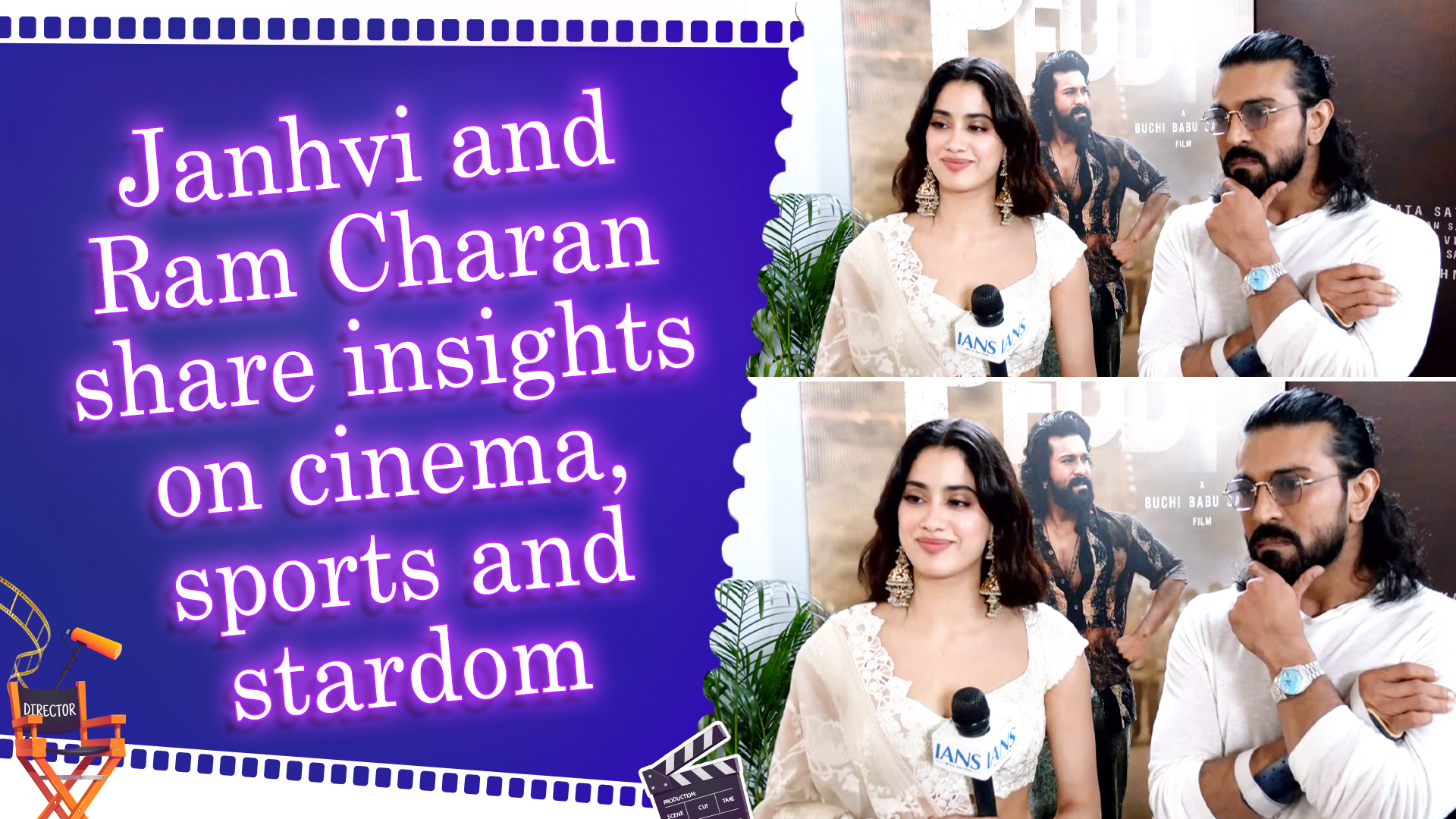 IANS exclusive interview: Ram Charan and Janhvi Kapoor on their ...
