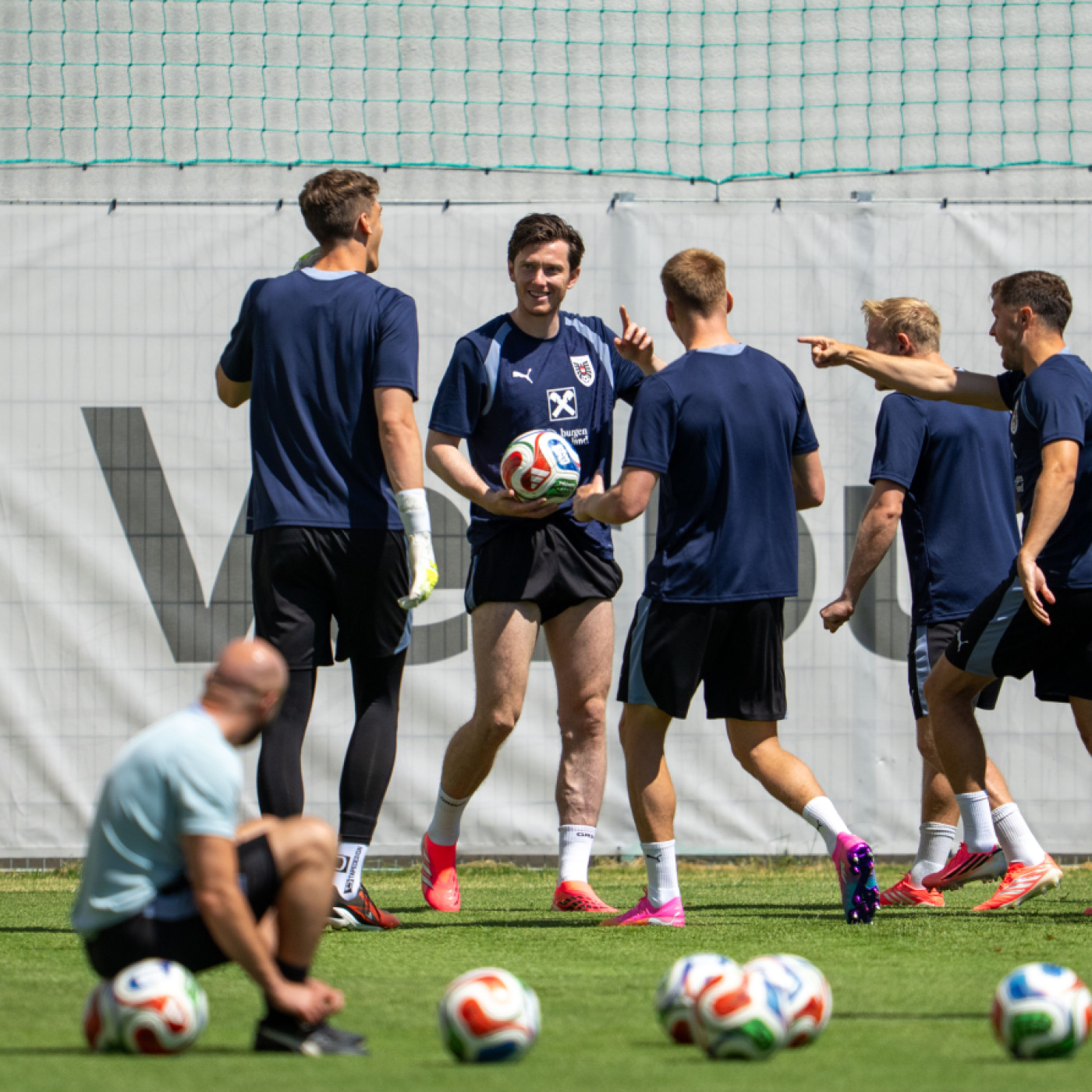 Freitag-Training des ÖFB-Teams mit Grillitsch