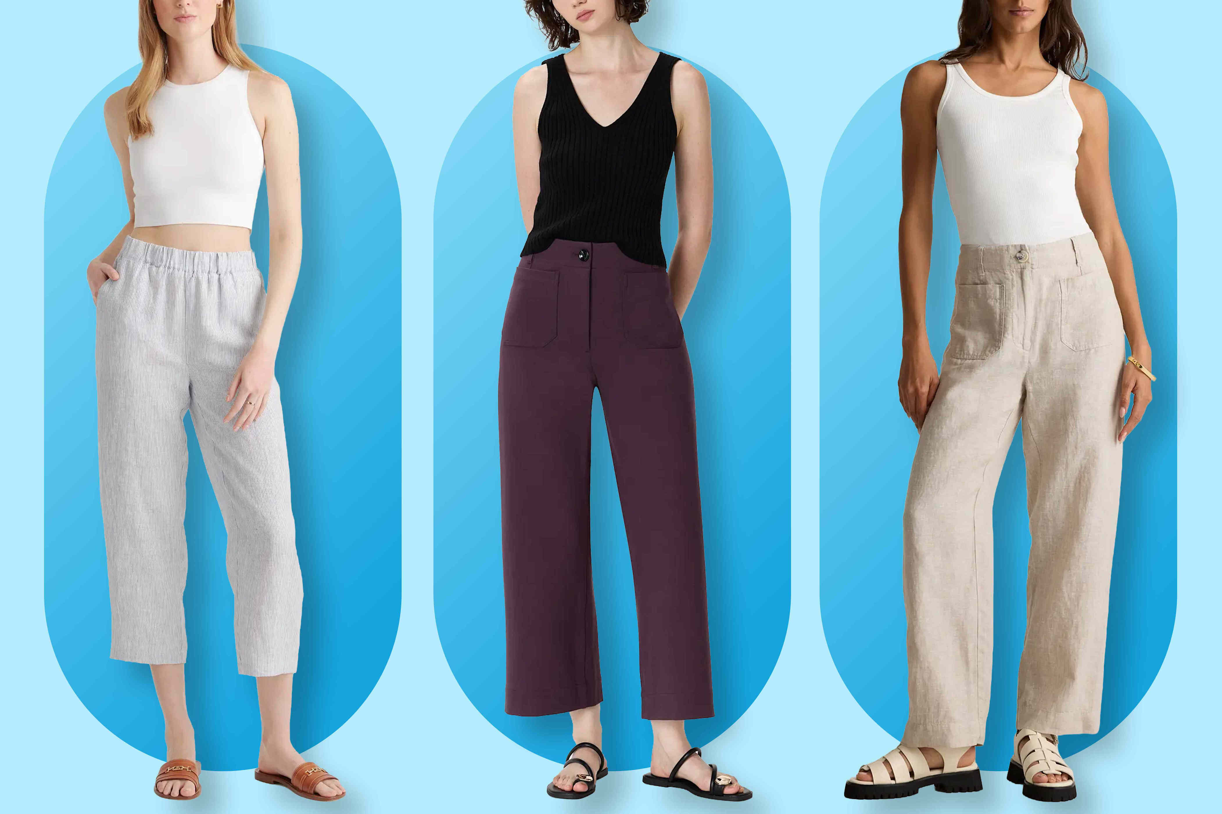 I'm 5'2", and most summer pants overwhelm my petite frame — but these ...