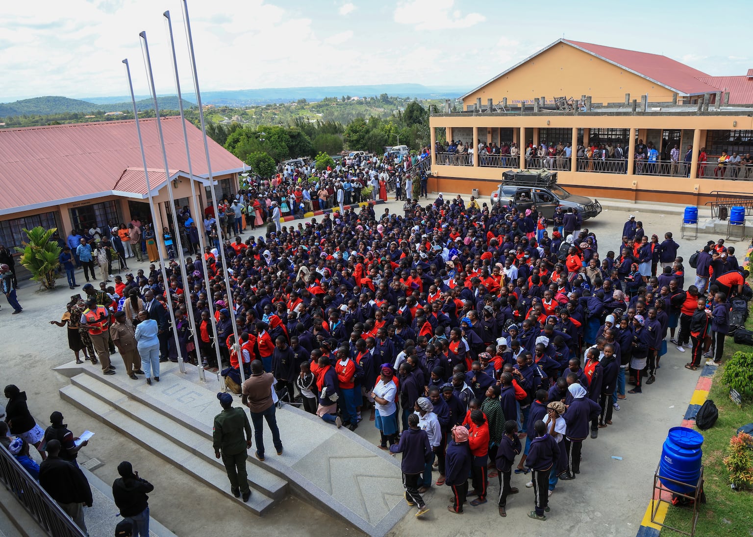 Kenyan police arrest eight students on suspicion of arson after school fire