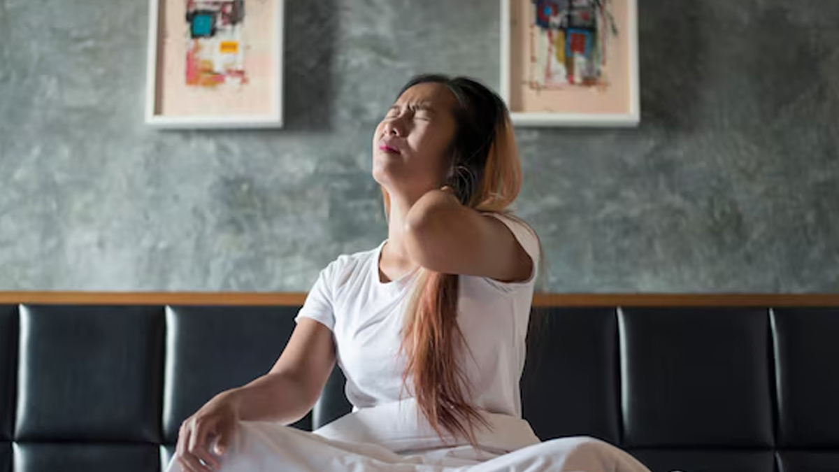 What causes body aches when you wake up in the morning?
