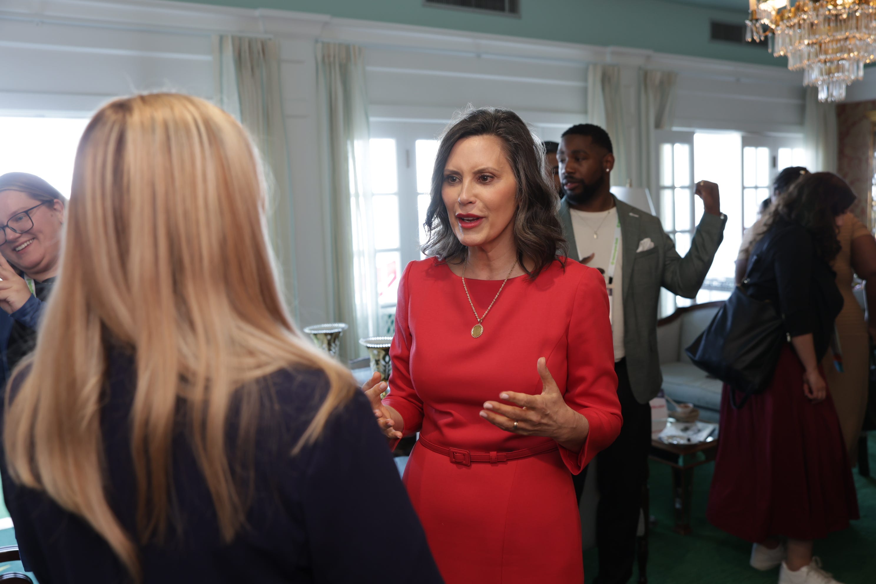 'We can each do our part' Whitmer pitches unity in final Mackinac keynote