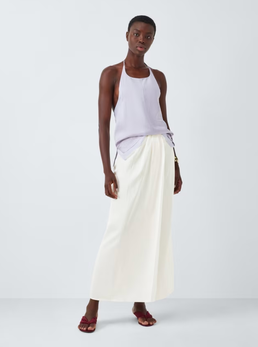 John Lewis' £24 white maxi skirt is the definition of a summer hero ...