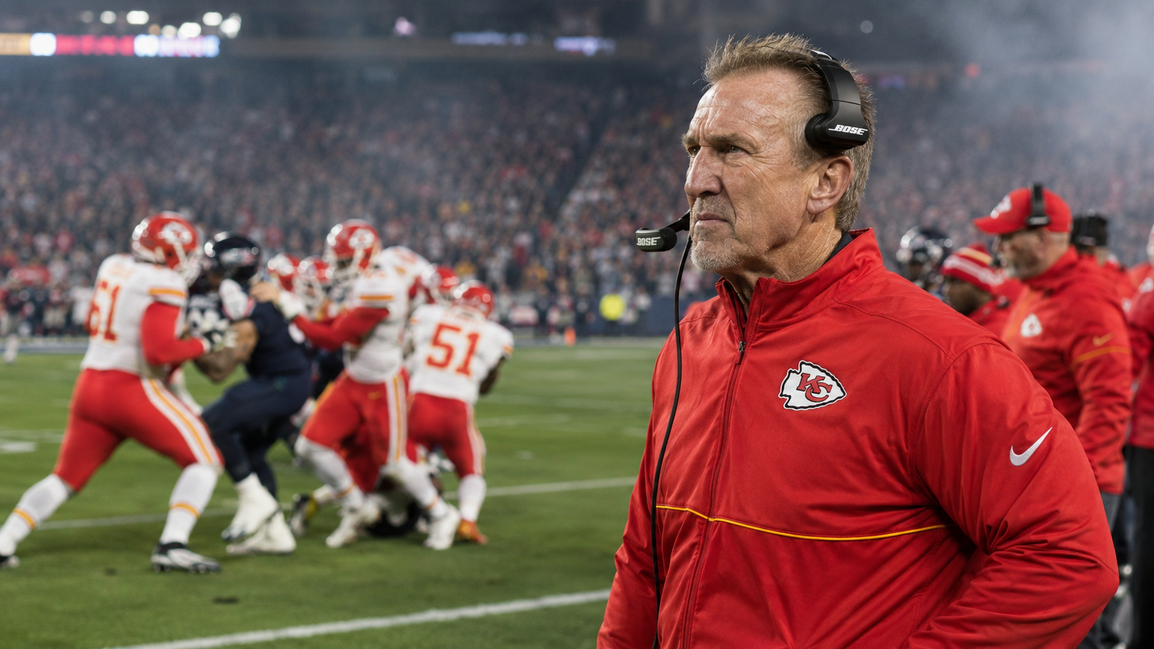 Steve Spagnuolo’s Chiefs are winning with blitzes no offense can read