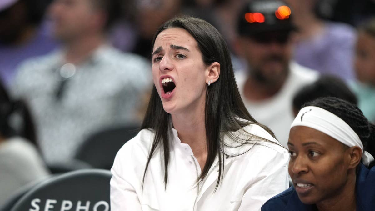 Veronica Burton's crucial block on Caitlin Clark causes a stir