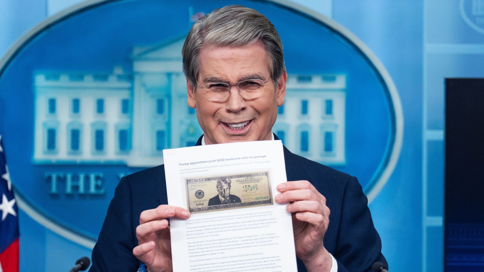 US Treasury prepares to print new $250 bill emblazoned with Trump's face