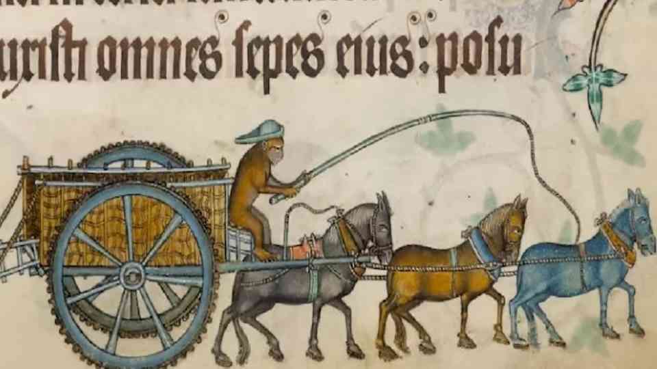 This is the harsh life of a medieval butcher