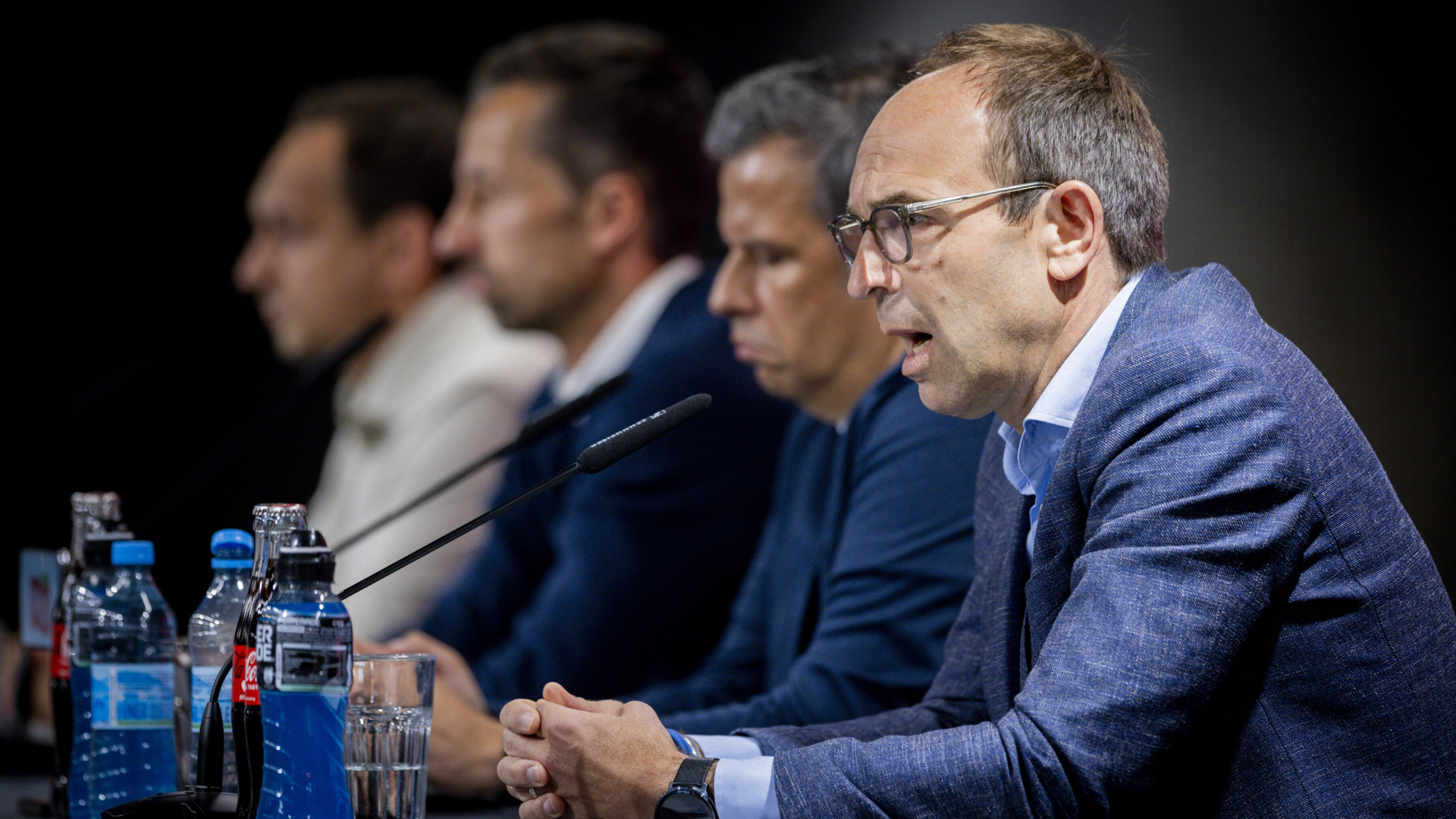 Samir Arabis erster Auftritt als neuer Sportvorstand