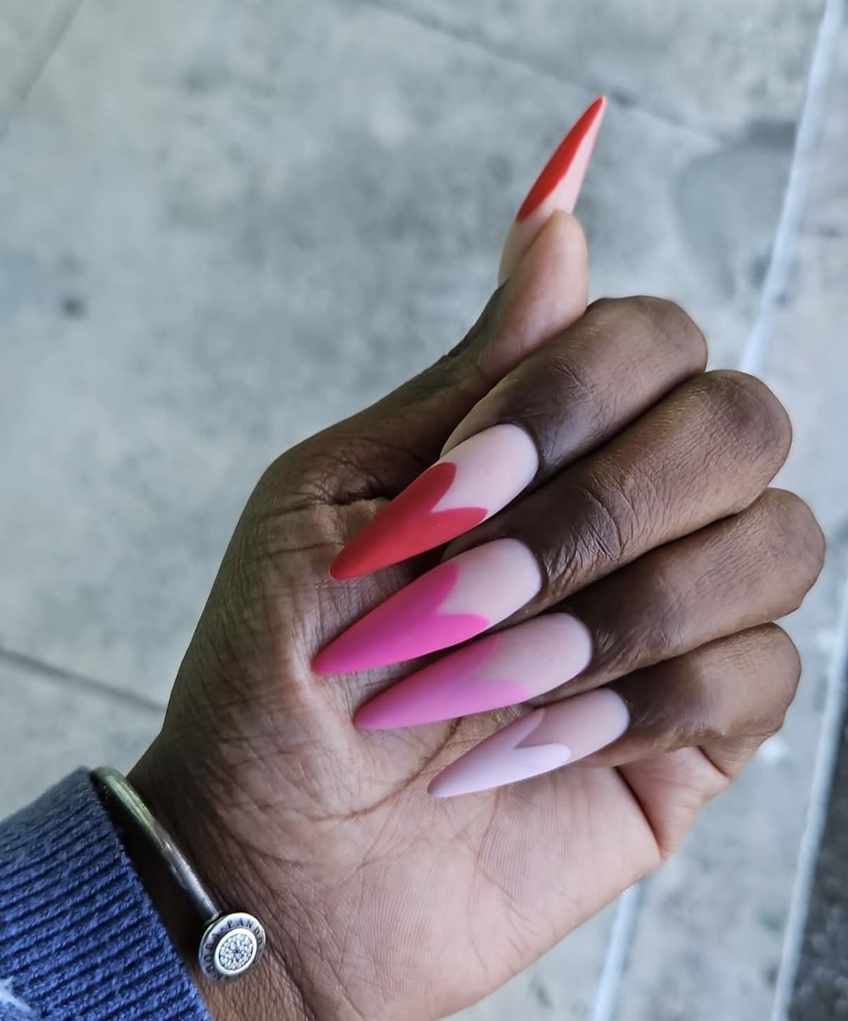 Matte pink nail designs that bring a fresh twist to colorful seasonal ...