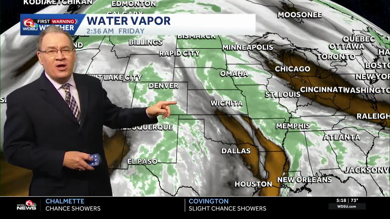 A drier weather pattern expected this weekend