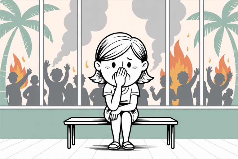 When your vacation turns dangerous: How do you know it's time to leave?