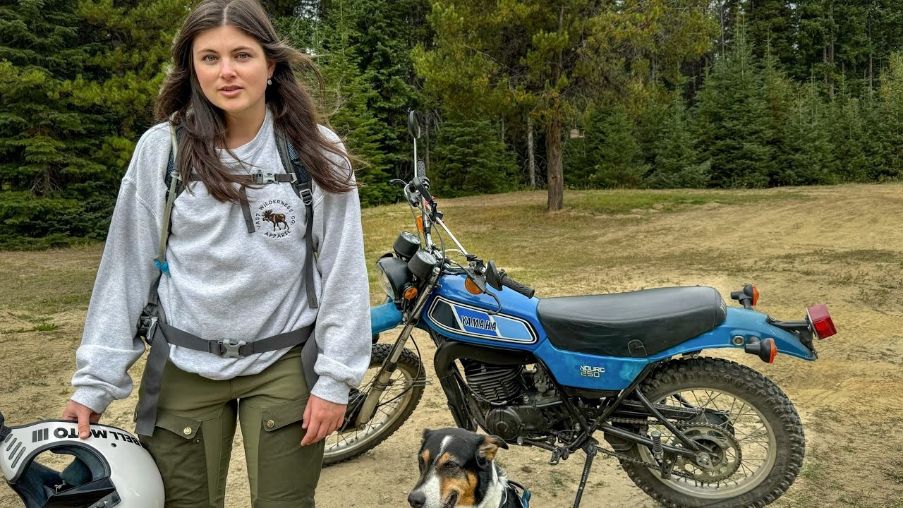 This girl went off-road alone and it didn’t go as planned
