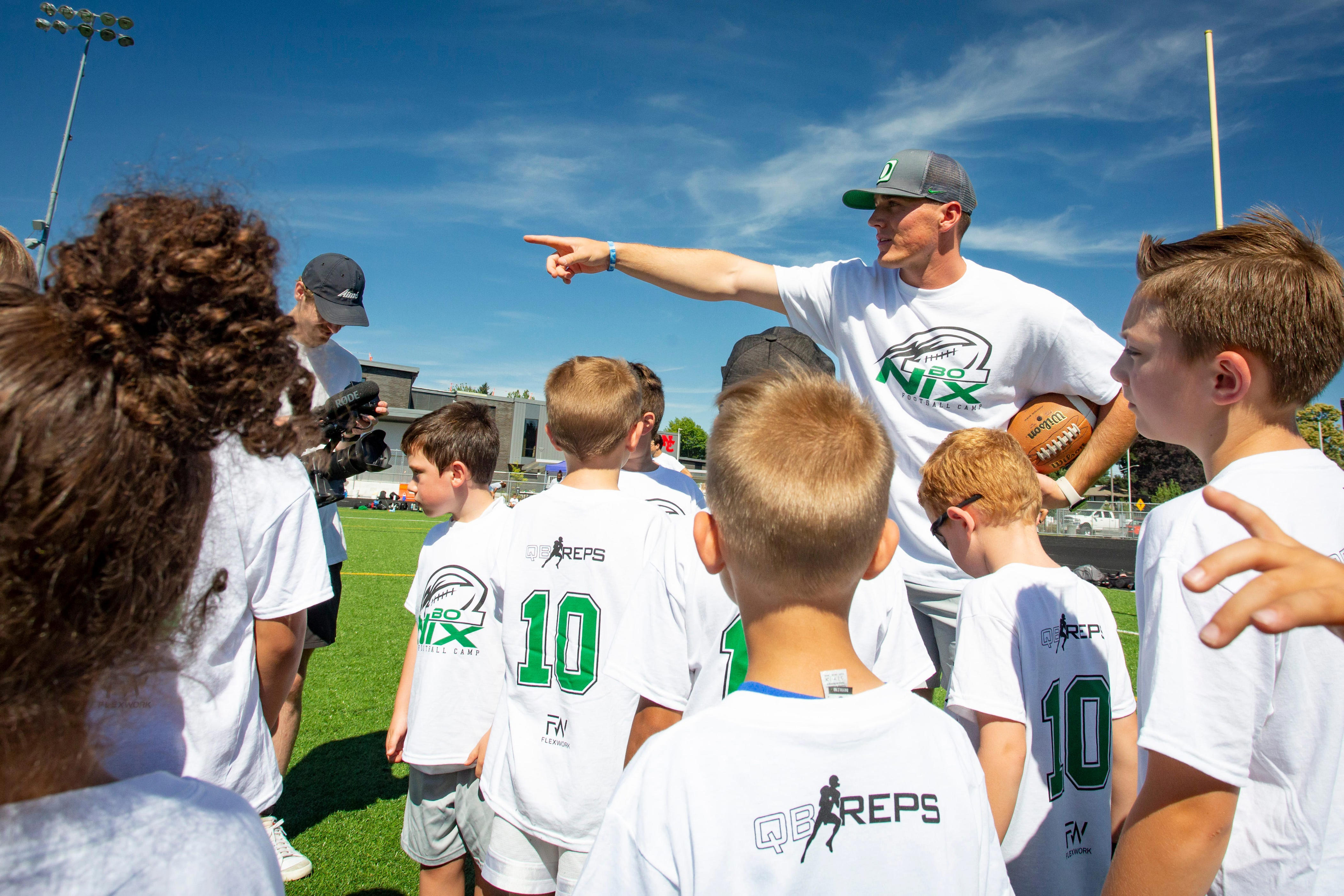 Broncos QB Bo Nix to host youth football camp in June