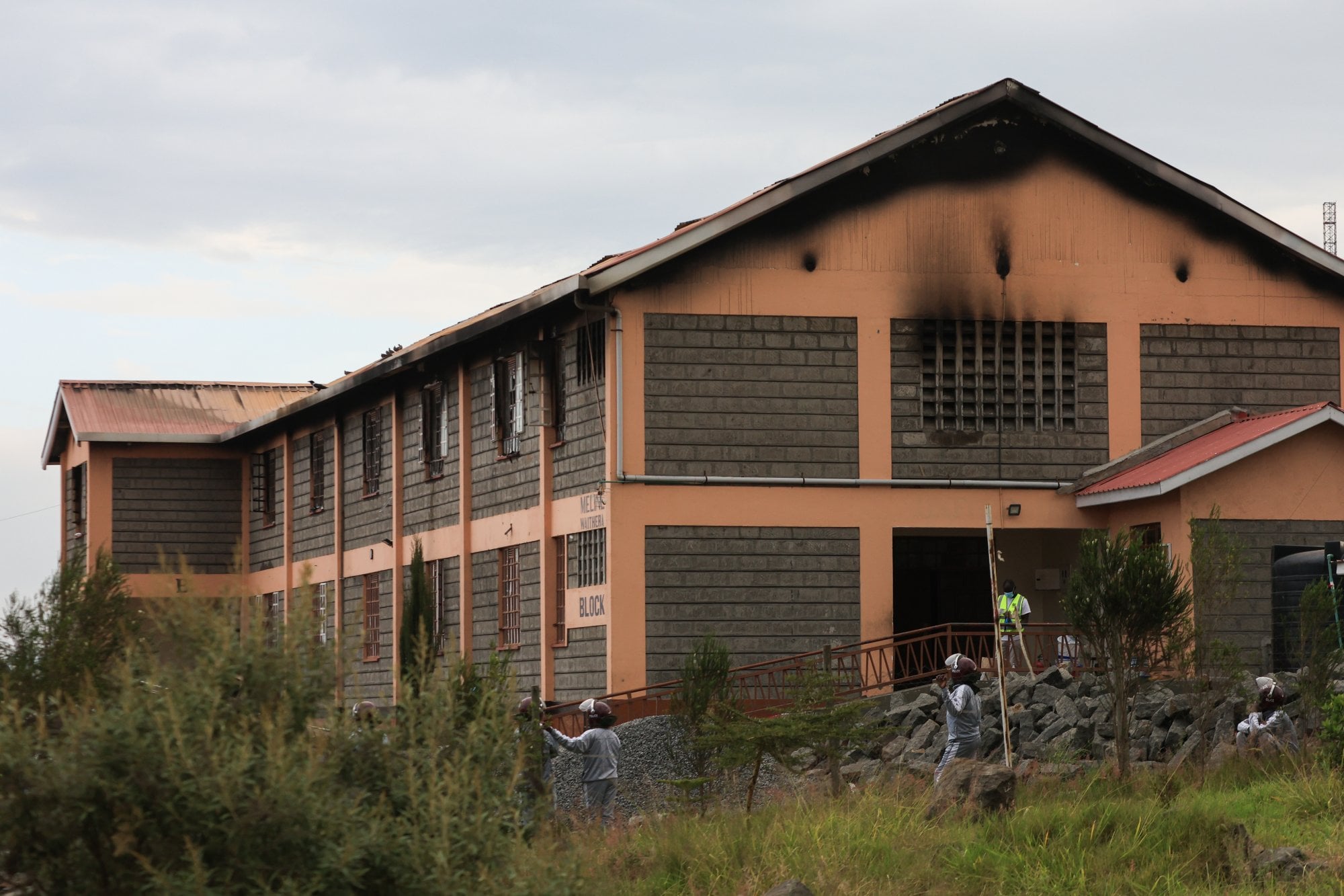 Kenya arrests 8 students suspected of arson in deadly school fire