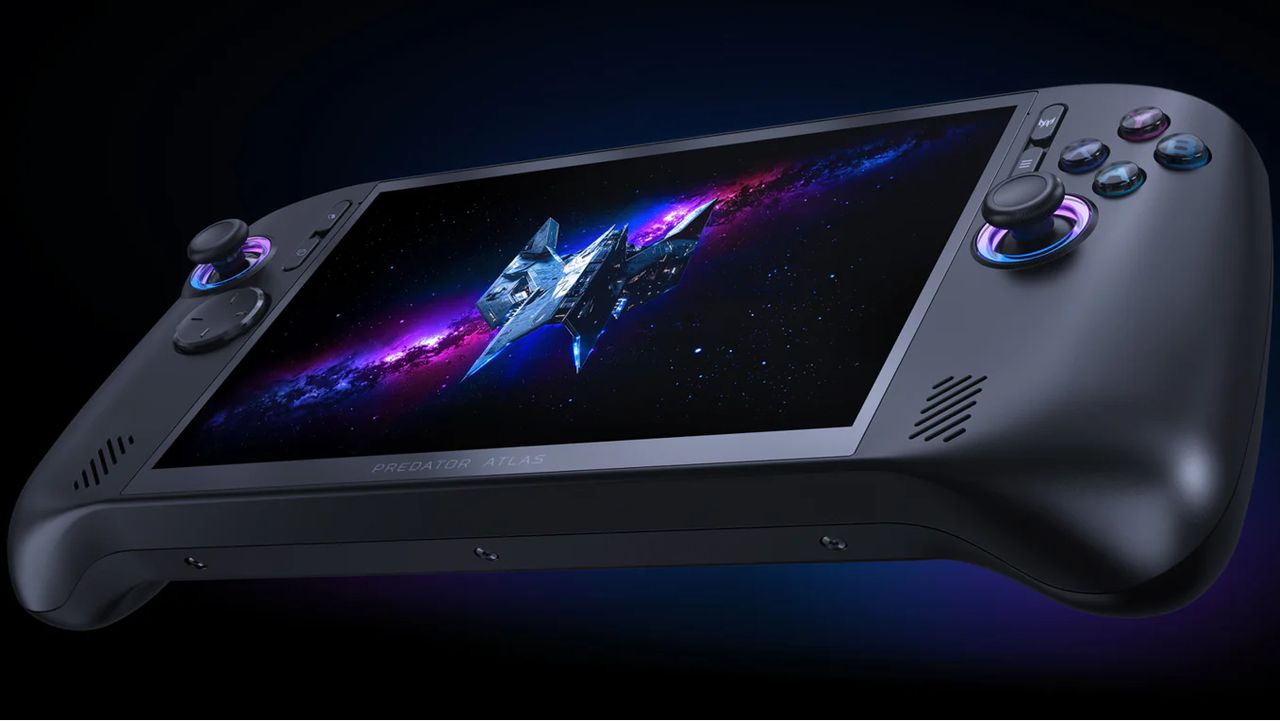 The new Acer Predator Atlas 8 handheld looks like a beefier Legion Go S