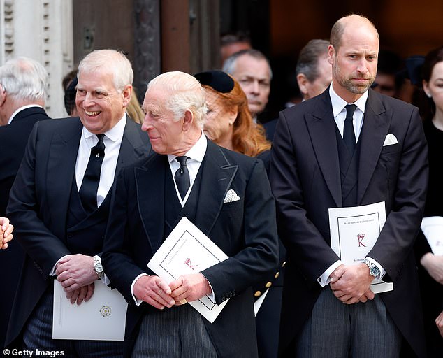 Report: Prince William calls the shots and pushed for Andrew's exile