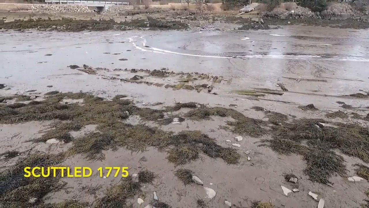 He came looking for bottles, but the mud had already exposed a ...